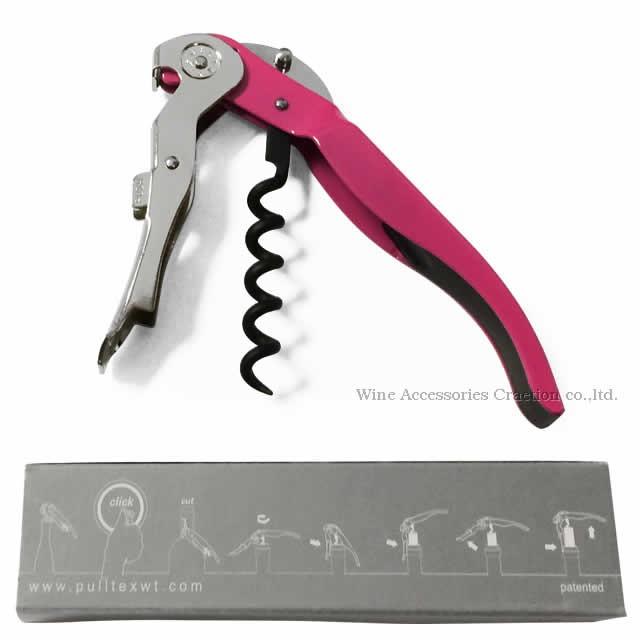 プルテックス プルパロット ソムリエナイフ クリックカット ピンクソムリエ（フラワーフクシア）SX500PI :SX500PI:ワインアクセサリークリエイション - 通販 - Yahoo!ショッピング