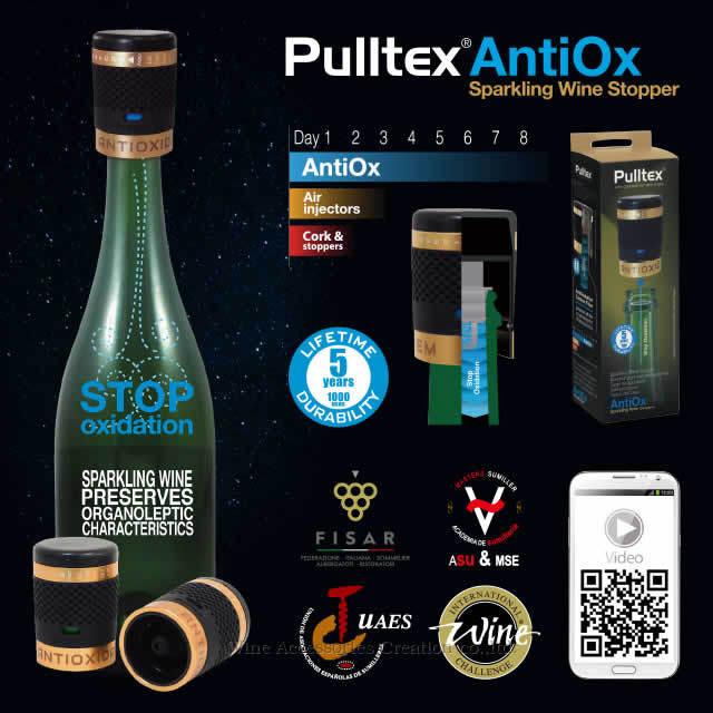 Pulltex AntiOx プルテックス アンチ・オックス シャンパン 2個セット 正規品 TEX080BKx2 : ワインアクセサリー ...