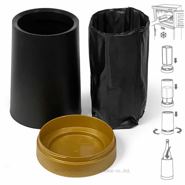 Pulltex プルテックス クーラーポット ブラック TEX302BK : ワインアクセサリークリエイション - 通販 - Yahoo!ショッピング