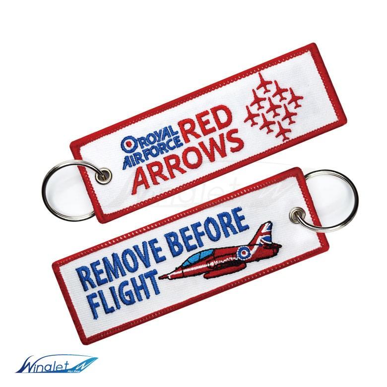 Kool Krew クールクルー キーチェーンRED ARROWS イギリス空軍 英国空軍 レッドアローズ REMOVE BEFORE ...