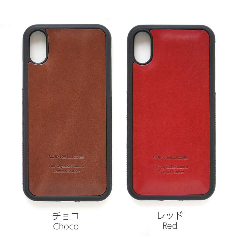 WINGLIDE スマホケース 栃木レザー iPhone X XS XR ケース 背面 WINGLIDE スマホケース 栃木レザー iPhone X XS XR ケース 背面