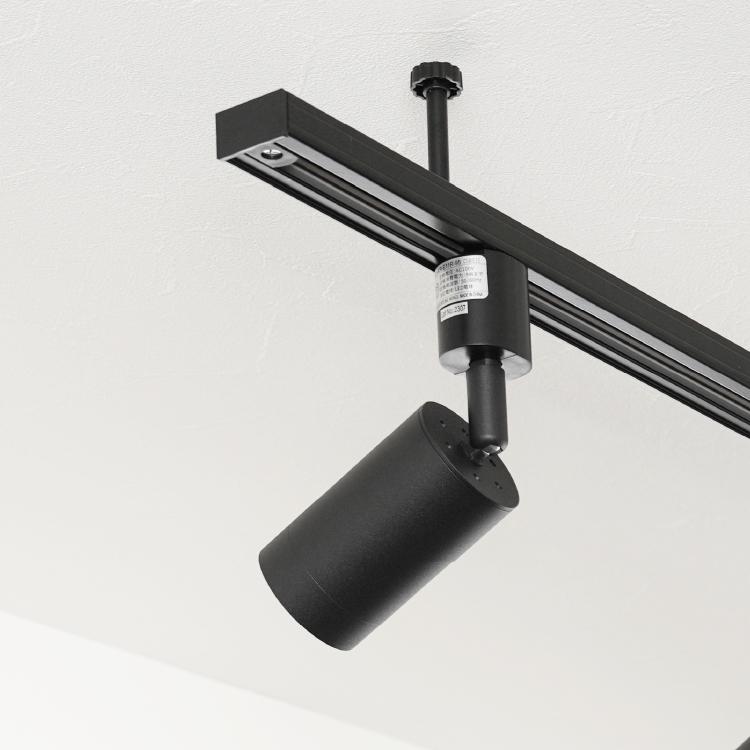 【RAIL-spotlight LED電球付属】シーリングライト 4灯 ダクトレール スポットライト 口金E11 LED 電球色 昼白色 照明器具 1.3M レールライト 天井照明 リビング ...