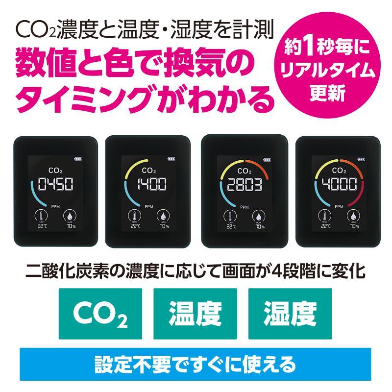 充電式二酸化炭素濃度測定器（NDIR方式） : 手芸問屋ウイングス - 通販 - Yahoo!ショッピング