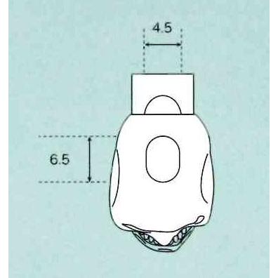 コードストッパー ドクロ型 【4色展開】 : ast-1019 : 手芸のウィングス - 通販 - Yahoo!ショッピング