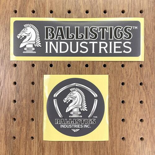 (Ballistics)バリスティクス HORSE LOGO STICKER SET GRAY (2種セット） :BWS-0007-GY ...