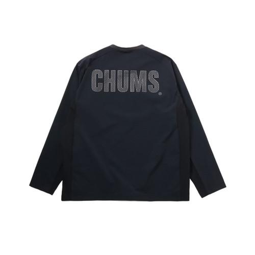 CHUMS (CHUMS)チャムス Airtrail Stretch L/S T (BK) : ウィンズ - 通販 - Yahoo!ショッピング