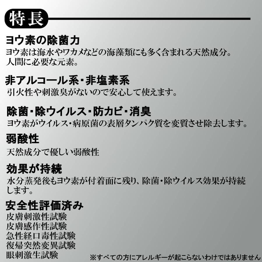 ヨウ素系 除ウイルス液 Iodox ヨドックス 業務用 10L 家庭化学 除ウイルス 99.9％ 除菌 防カビ 消臭 消臭剤 非アルコール ...