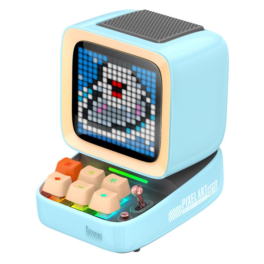 Divoom DITOO-PRO(ディトゥープロ） ブルー ピクセルアートBluetoothスピーカー :DIV-DITOO-PRO-BL ...