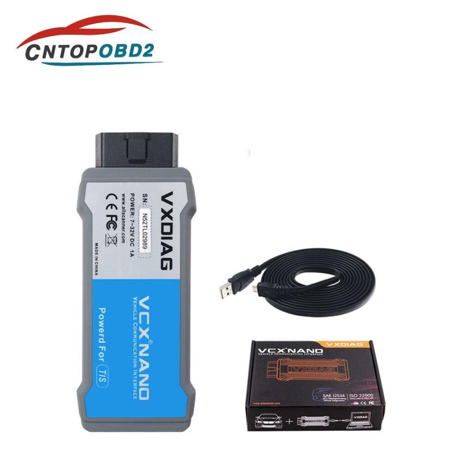 est VXDIAG VCX NANO Fr トヨタ J2534 OBD2 Diagnstic Tl it3 : Wish Bone Yahoo!店 - 通販 - Yahoo!ショッピング