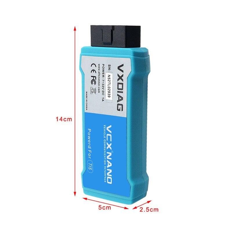 est VXDIAG VCX NANO Fr トヨタ J2534 OBD2 Diagnstic Tl it3 : Wish Bone Yahoo!店 - 通販 - Yahoo!ショッピング