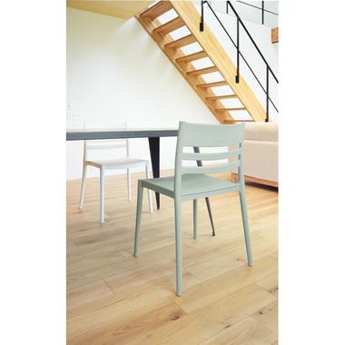 AZUMAYA(東谷) フォースチェア ダイニングチェア スタッキング ライトグレー｜CL-505LGR(4985155213375) : Wishop Yahoo!店 - 通販 ...