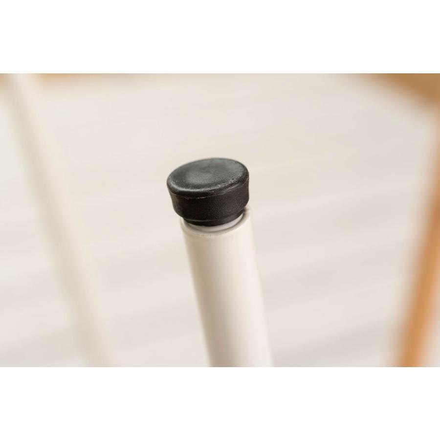 AZUMAYA(東谷) カウンターチェア 木製 ハイスツール カウンタースツール フットレスト スチール ホワイト | CL-509WH : Wishop Yahoo!店 - 通販 ...