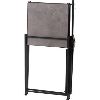 東谷 AZUMAYA(東谷) 石目調フォールディングレンジラック ブラック 2段 卓上ラック 卓上棚 省スペース アジャスター付き｜LFS-53BK (4985155240371 ...