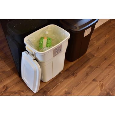 AZUMAYA(東谷) トラッシュカン 30L ブラウン｜LFS-934BR(4985155183814) : Wishop Yahoo!店 - 通販 - Yahoo!ショッピング