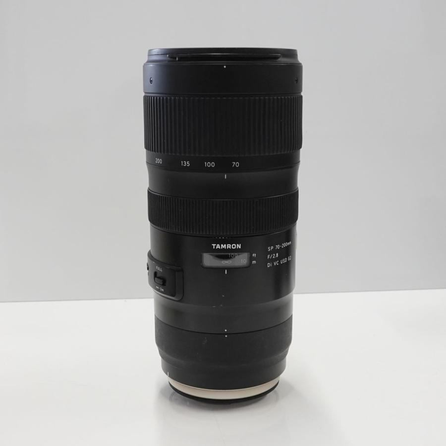 SP 70-200mm F/2.8 Di VC USD G2 TAMRON 交換レンズ USED美品 Canon用 A025 大口径望遠ズーム フルサイズ 手ブレ補正 完動品 中古 ...