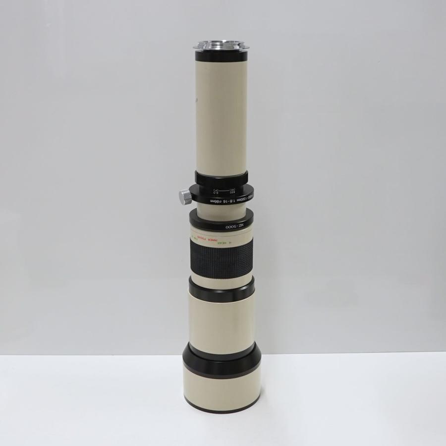ケンコー Kenko 超望遠レンズ MZ-5000 650-1300mm F8-16 Canon EFマウント USED品 マニュアル ...