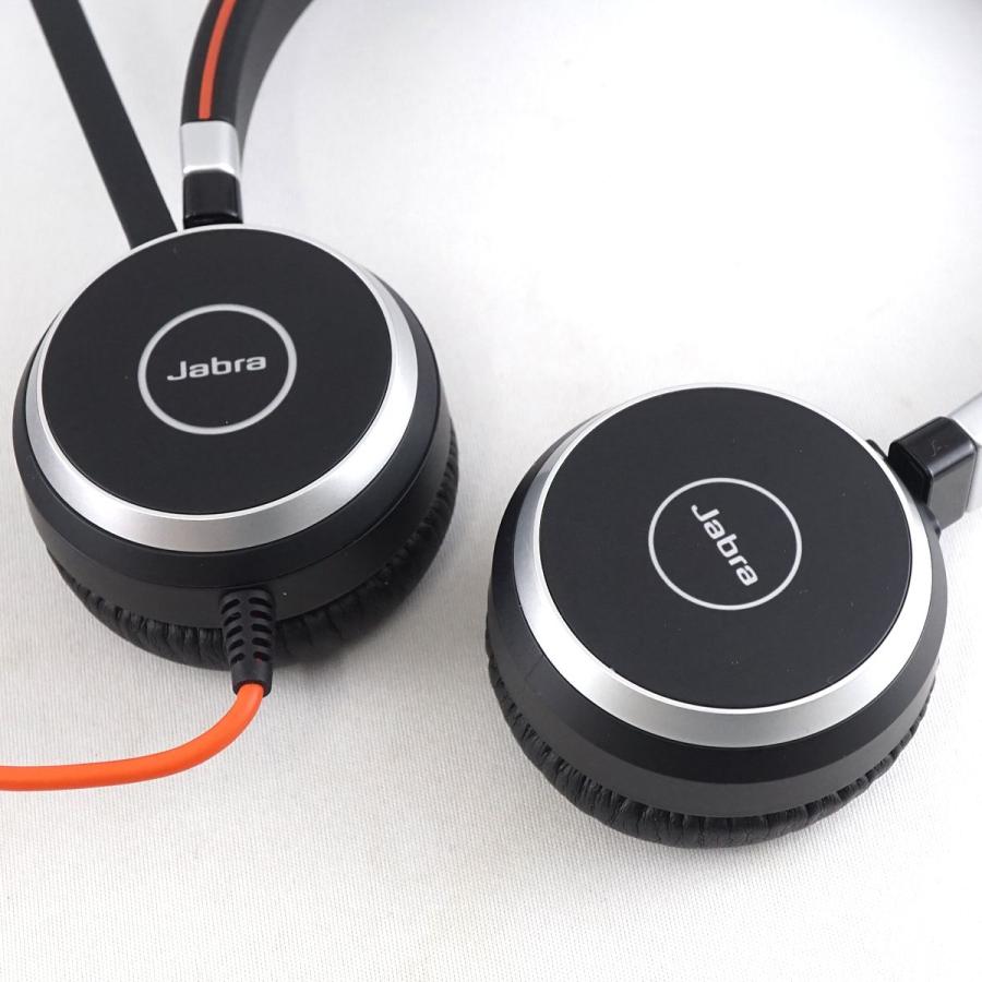 Jabra Evolve40 MS Stereo 業務用ヘッドセット USED美品 HSC-017 ENC010 高性能マイク 通話 会議 ...