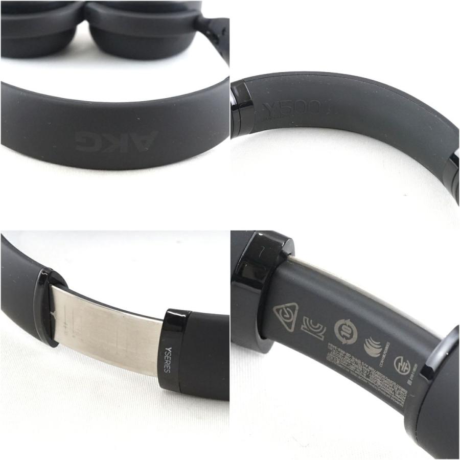 AKG AKG Y500 WIRELESS ワイヤレスヘッドホン USED美品 オンイヤー マイク アンビエントアウェア機能 折りたたみ ...
