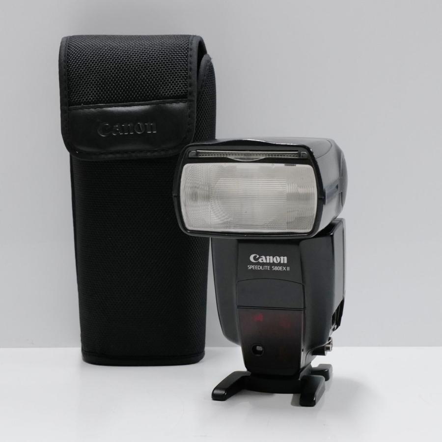 キヤノン Canon SPEEDLITE 580EX II フラッシュ USED品 ストロボ 大光量 ガイドナンバー58 防塵 防滴 カメラ ...