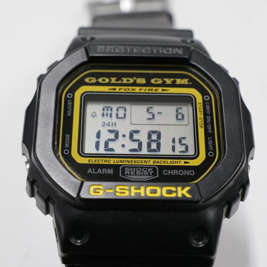 G-SHOCK GOLD'S GYM × DW-5600VT 腕時計 USED超美品 ゴールド G-SHOCK GOLD'S GYM × DW-5600VT 腕時計 USED超美品 ゴールド