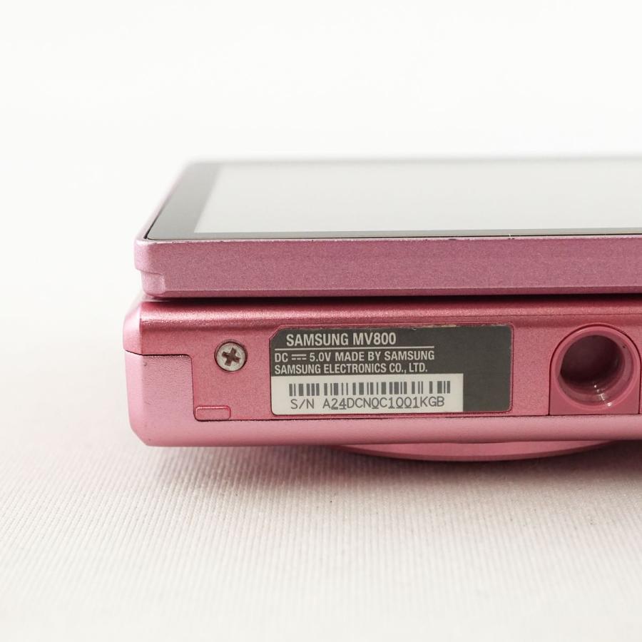 SAMSUNG MV800 デジタルカメラ USED美品 本体＋バッテリー 光学5倍ズーム タッチスクリーン ピンク 完動品 中古 ...