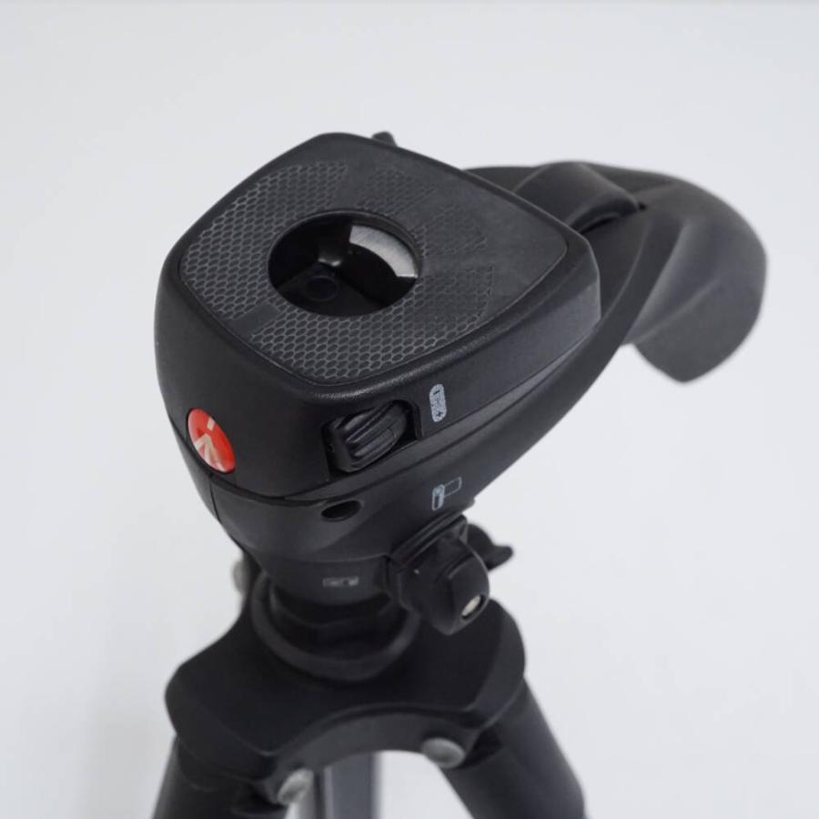 COMPACT Manfrotto Action 三脚 MKCOMPACTACN-BK USED品 マンフロット コンパクトアクション ...