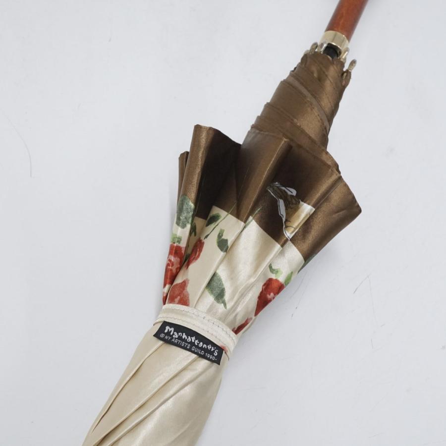 傘 Manhattaner’s マンハッタナーズ USED品 ねこ 猫 バラ 60cm グラス骨 ジャンプ 軽量 A2212 : ウィット - 通販 - Yahoo!ショッピング