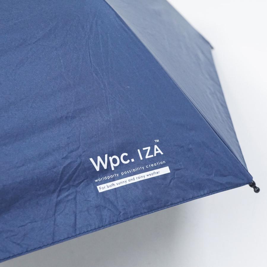 Wpc. IZA 折りたたみ日傘 USED美品 za010 LARGE & COMPACT 晴雨兼用 日傘 ネイビー UV 遮光 軽量 ワールドパーティー FA8949 : ウィット - 通販 ...