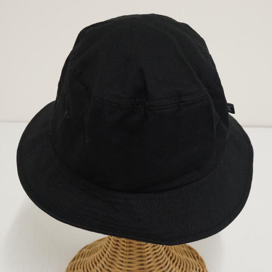 STUSSY stussy ステューシー バケットハット USED美品 ブラック ロゴ刺繍 ブランド ユニセックス RN94974 ...
