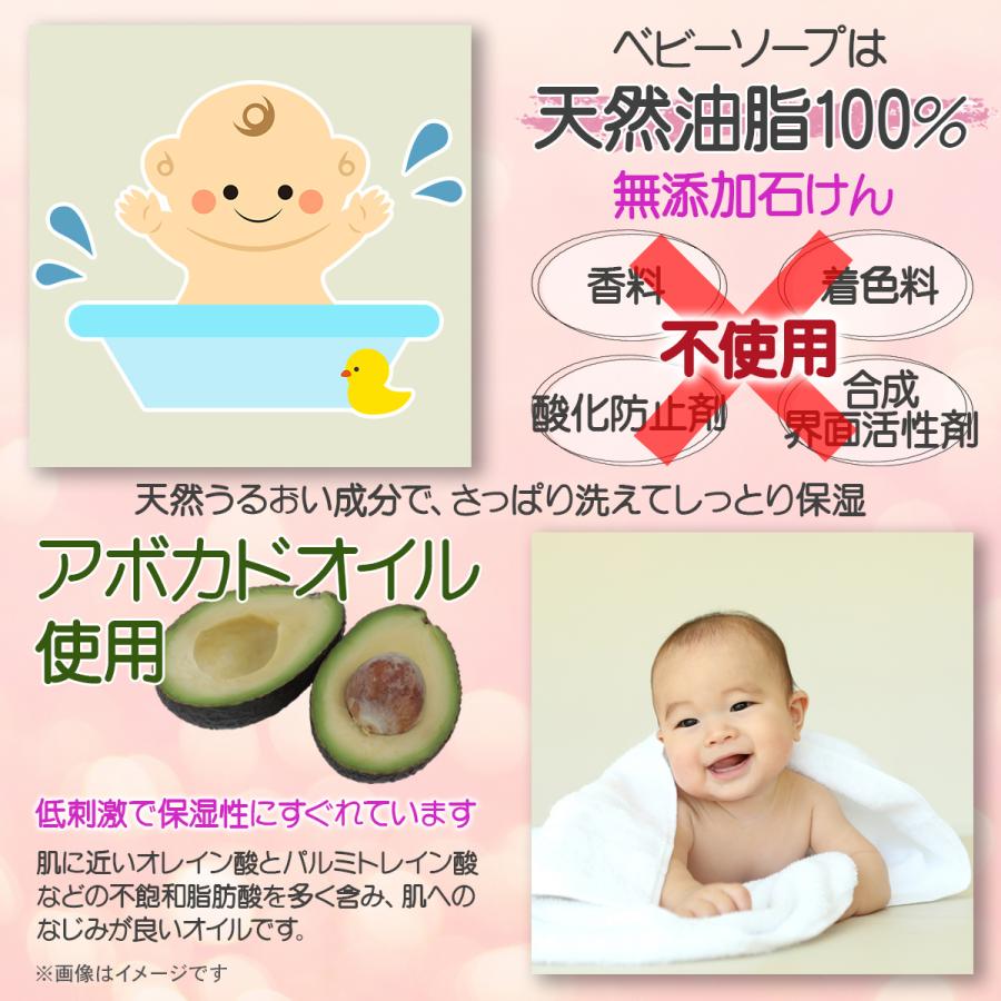 シャボン玉石けん ベビーソープ 固形タイプ 100g 6個セット : EMXファミリー友の会 - 通販 - Yahoo!ショッピング