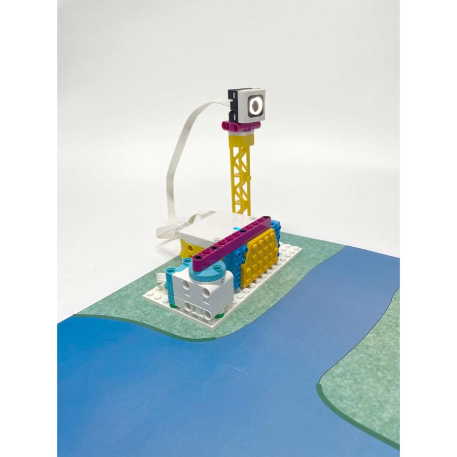 LEGO education 防災教育教材 河川 SP-B レゴ SPIKE スパイク ベーシック ナリカ オリジナル プログラミング教材 ...