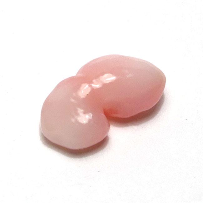 コンクパールルース バロック形 0.72ct 約8.1mm×4.5mm×3.0mm 光を当てるとルーペで指紋状の模様が見えます : ジュエリー ...