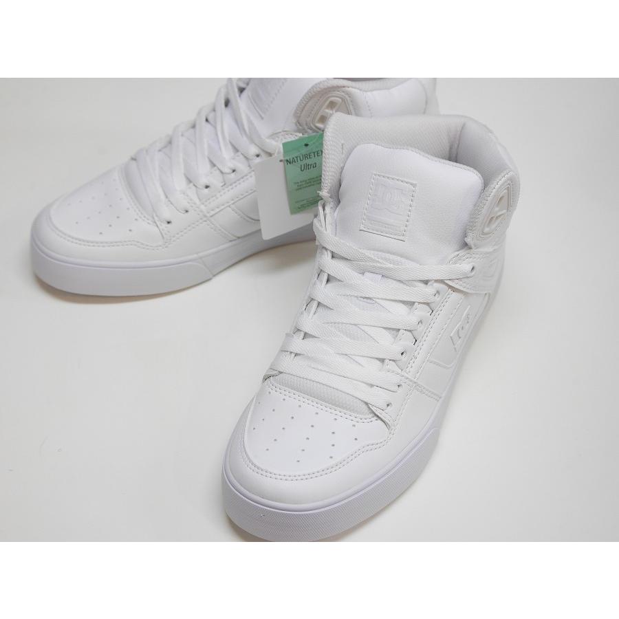 【新品】正規品 DC SHOES PURE HIGH-TOP WC SE SN - 26.0 WHITE/WHITE/WHITE(XWWW ...