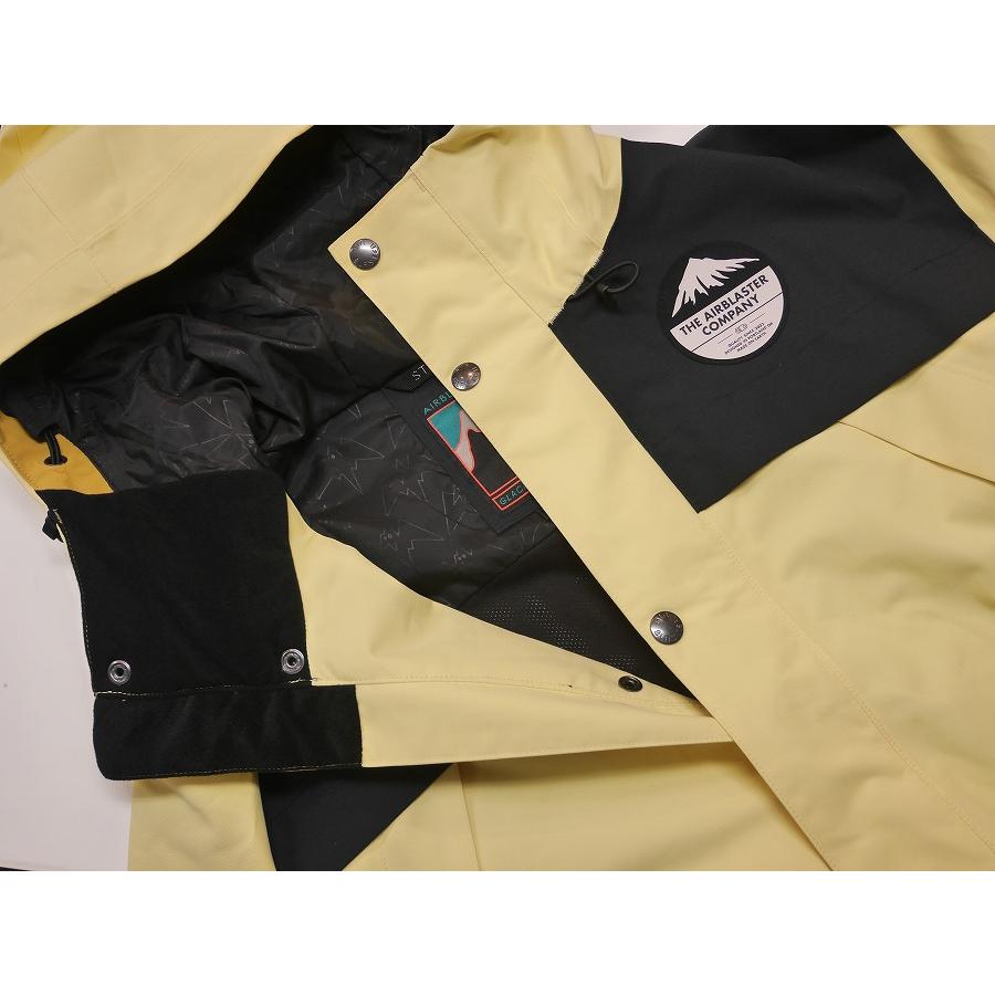 【新品】24 AIRBLASTER GUIDE SHELL JACKET - Custard M 正規品 ジャケット スノーボード ウェア ...