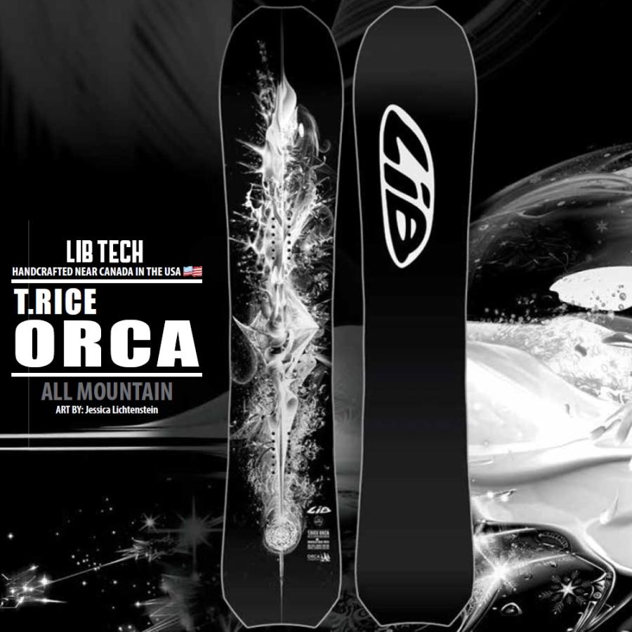 【新品】25 LIBTECH T.RICE ORCA 159 正規品 保証付 スノーボード パウダーボード フリーライド : 36168 : WM2 - 通販 - Yahoo!ショッピング