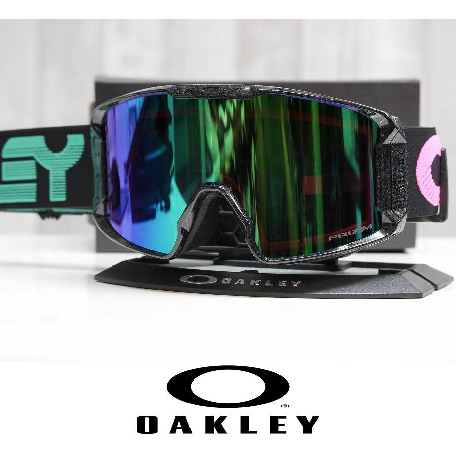 【新品:SALE】25 OAKLEY LINE MINER L - BLACK GALAXY PRIZM ARGON IRIDIUM 日本正規 ...