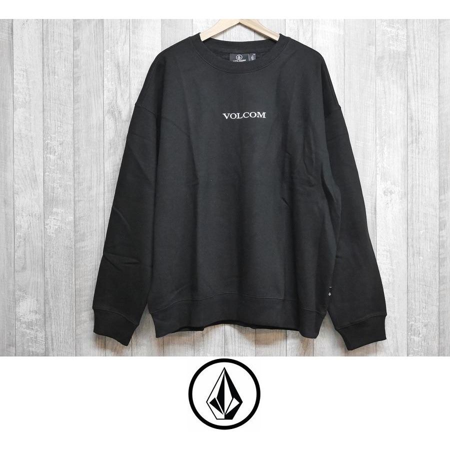 【新品】25 VOLCOM STONE CREW FLEECE - BLACK XXLサイズ トレーナー パーカー スノーボード アパレル ...
