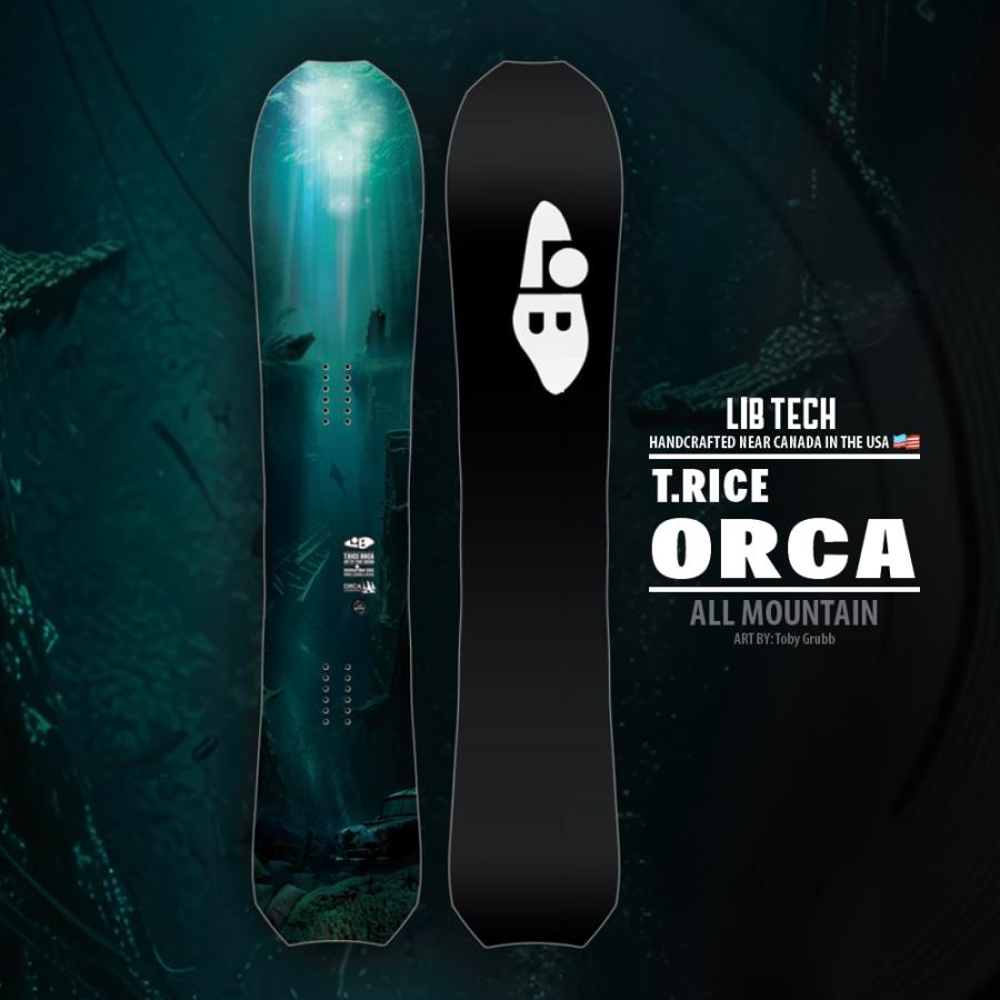 【新品】26 LIBTECH T.RICE ORCA 159 正規品 保証付 スノーボード パウダー フリーラン フリーライド : WM2 - 通販 - Yahoo!ショッピング