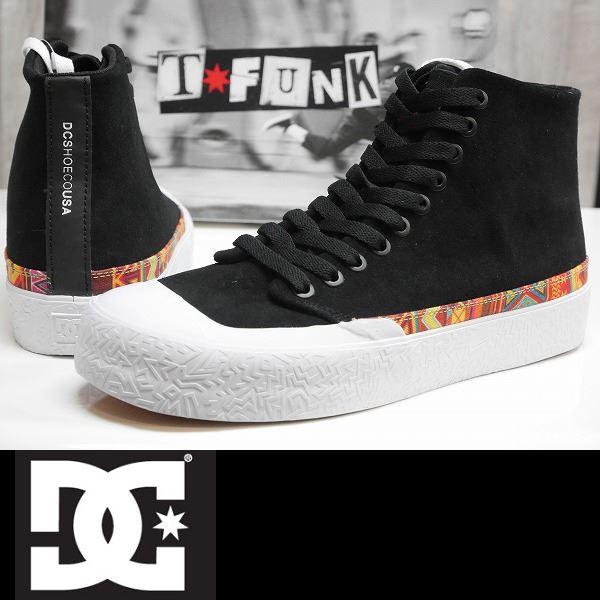 DC SHOES スニーカー メンズ T-FUNK HI S - BLACK/WHITE PRINT(BWP) 国内正規品 : WM - 通販 ...