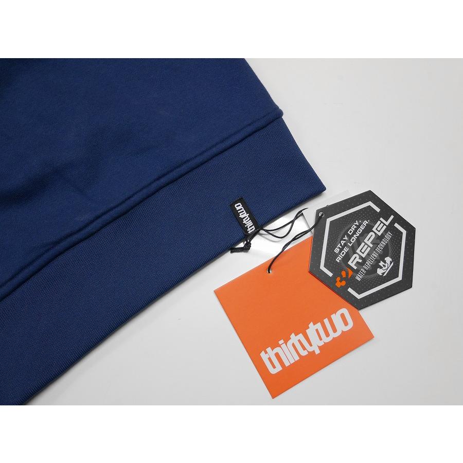 thirtytwo 24 ThirtyTwo 撥水 パーカー DOUBLE TECH HOODIE - NAVY 国内正規品 スノーボード : WM - 通販 - Yahoo!ショッピング