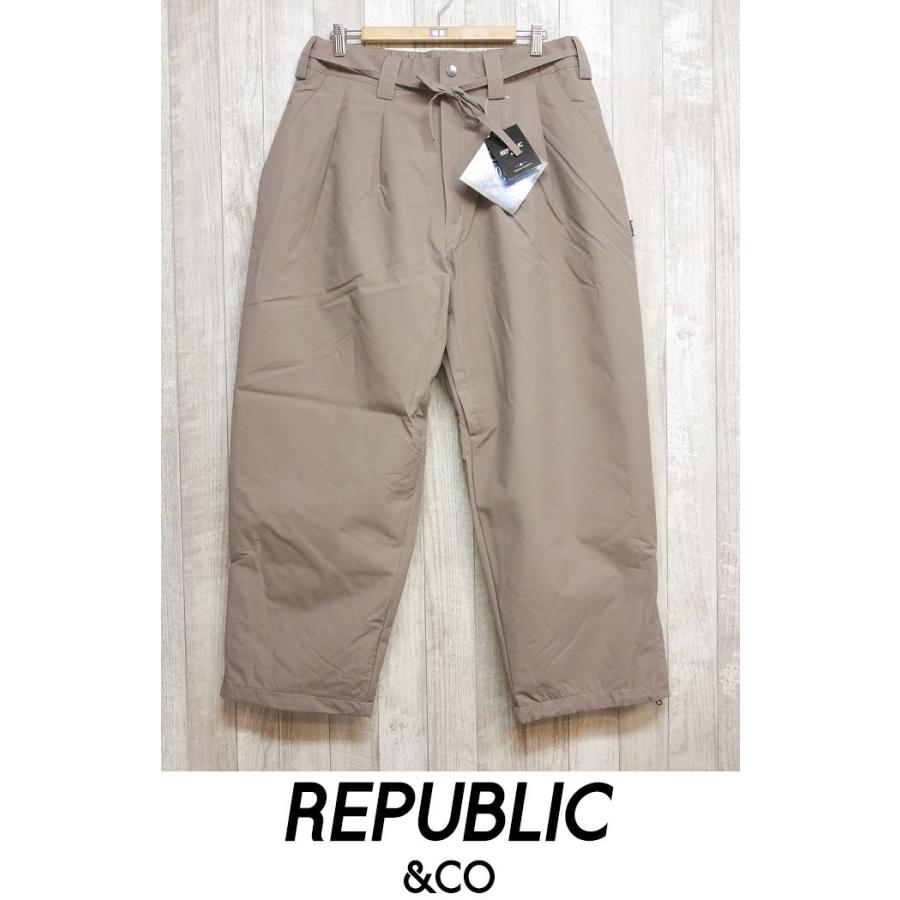 24-25 REPUBLIC WIDE EAZY PANTS - Mocha 国内正規品 スノーボード ワイドパンツ : WM - 通販 - Yahoo!ショッピング