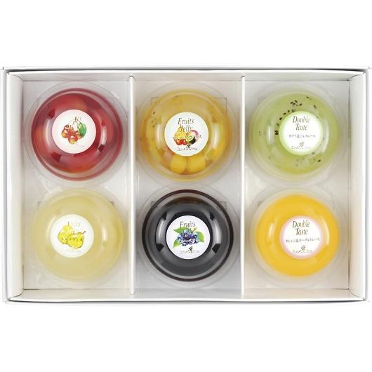 たかはたファーム フルーツゼリー・ダブルテイスト6個詰合せ SC-06 : 通信販売 ダブルネット ヤフー店 - 通販 - Yahoo!ショッピング