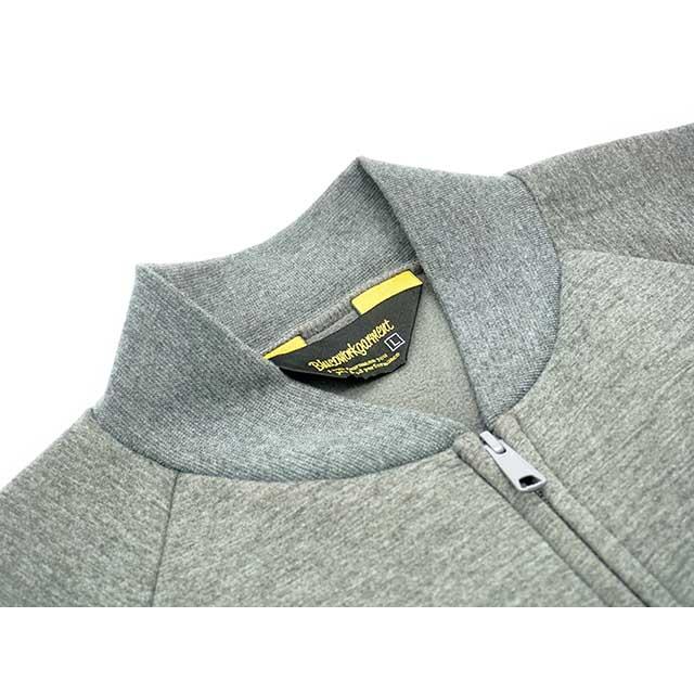 全2色【BLUCO/ブルコ】2023AW「Bonding Track Jacket/ボンディングトラックジャケット」(1221)(BWG/UNCROWD/アンクラウド/アメカジ/ハーレー ...