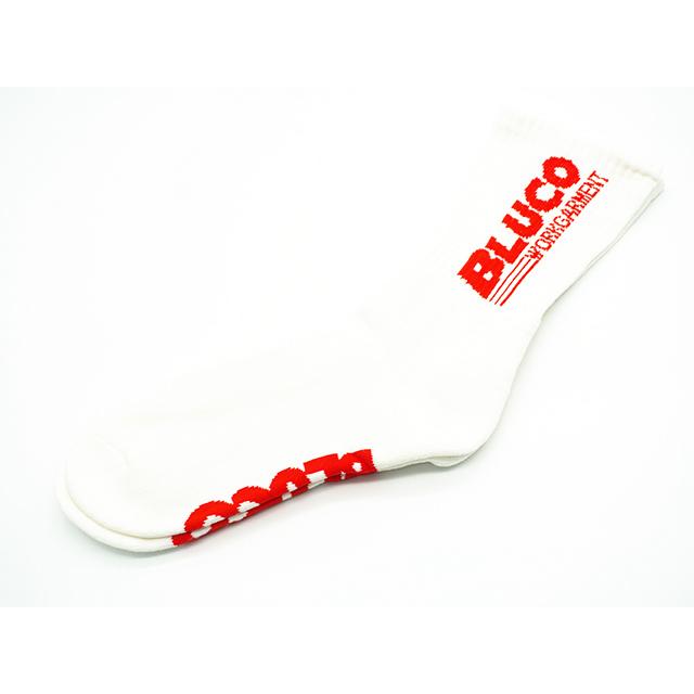 2足セット【BLUCO/ブルコ】2023SS「2Pac Sox"Logo"/2パックソックス”ロゴ”」(1402-3A14)(UNCROWD/アンクラウド/WOLF PACK/ウルフパック ...