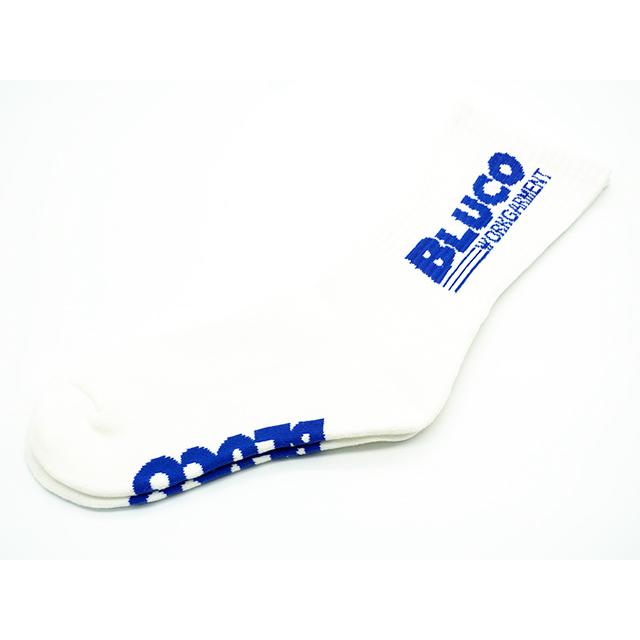 2足セット【BLUCO/ブルコ】2023SS「2Pac Sox"Logo"/2パックソックス”ロゴ”」(1402-3A14)(UNCROWD/アンクラウド/WOLF PACK/ウルフパック ...