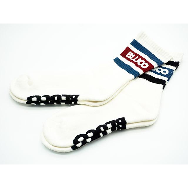 全2色【BLUCO/ブルコ】2023SS「2Pac Sox"Line"/2パックソックス”ライン”」(1404-3A14)(UNCROWD/アンクラウド/WOLF PACK/ウルフパック ...