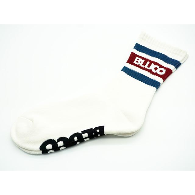 全2色【BLUCO/ブルコ】2023SS「2Pac Sox"Line"/2パックソックス”ライン”」(1404-3A14)(UNCROWD/アンクラウド/WOLF PACK/ウルフパック ...