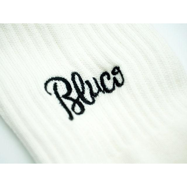 2足セット【BLUCO/ブルコ】2023SS「2Pac Sox"Embroirery"/2パックソックス”エンブロイダリー”」(1405-3A14)(UNCROWD/アンクラウド/WOLF ...
