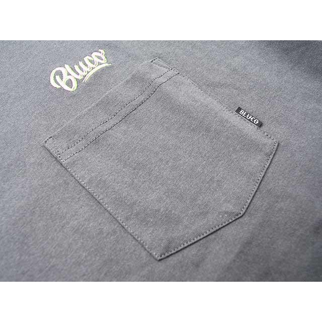 全4色【BLUCO/ブルコ】2024SS「Pocket Tee”Script”/ポケットTee”スクリプト”」(143-22-005)(BWG/UNCROWD/アンクラウド/アメカジ/ハーレー ...