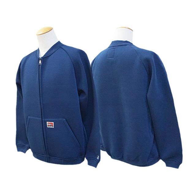 全3色【BLUCO/ブルコ】2024AW「Bonding Knit Track Jacket/ボンディングニットトラックジャケット」(145-13-019)(UNCROWD/アンクラウド ...